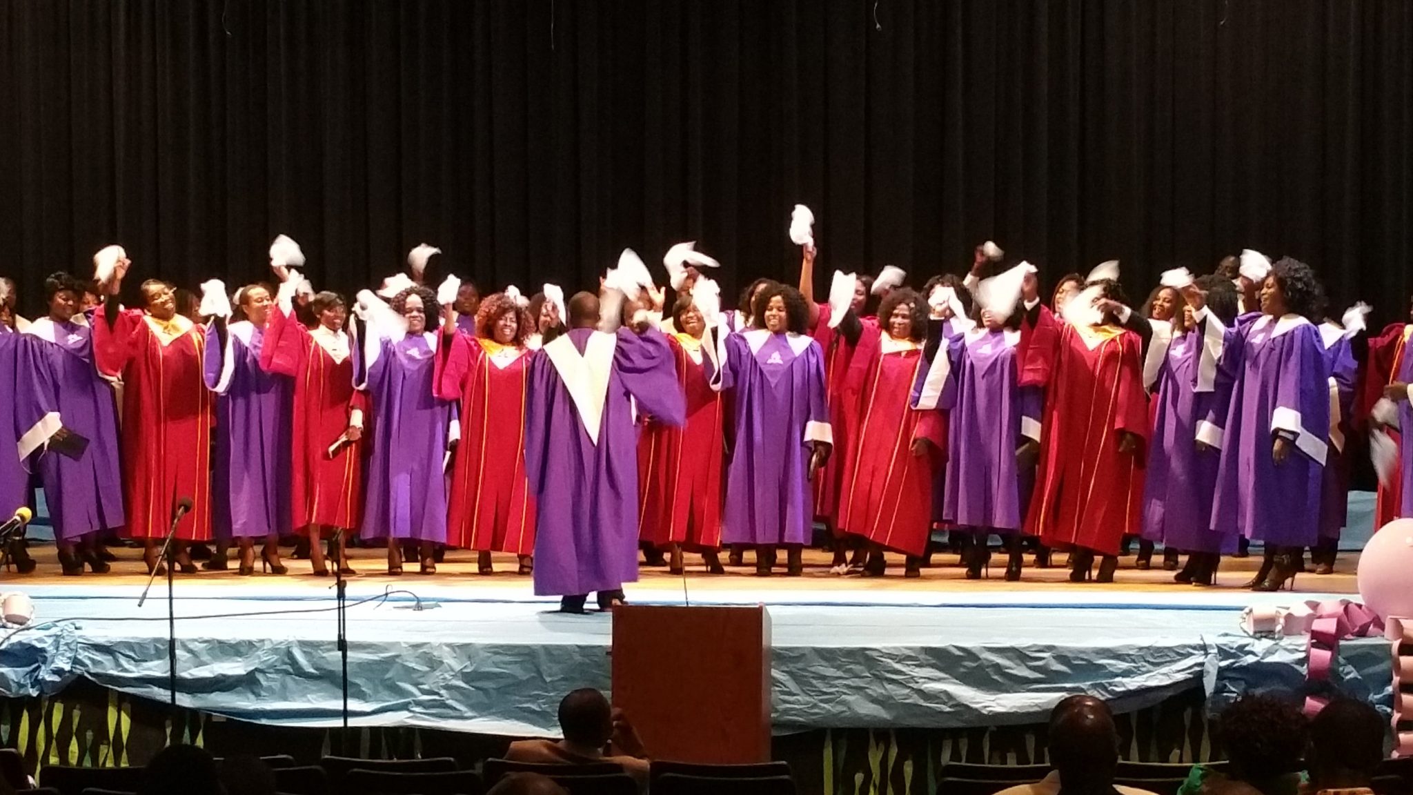 Ghanaian Members Dedicate Robes and Music Ministry